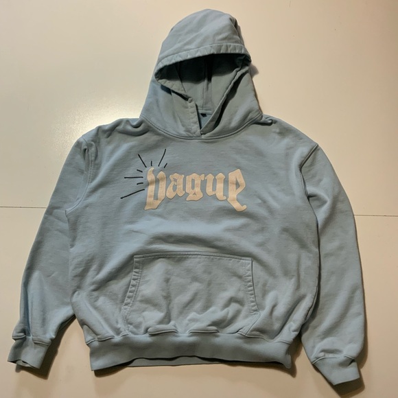 Shirts | Vague Studios 777 Angel Light Blue Heavyweight Boxy Fit ...